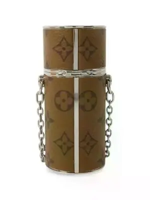 LOUIS VUITTON Monogram Reverse Lipstick Case Charm