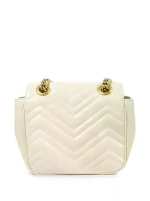 Gucci Mini Gg Marmont Shoulder Bag - Neutrals