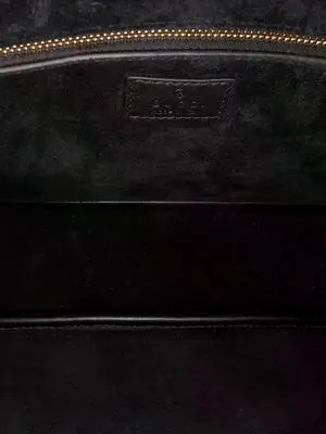 Gucci Calfskin Gg Emblem Shoulder Bag