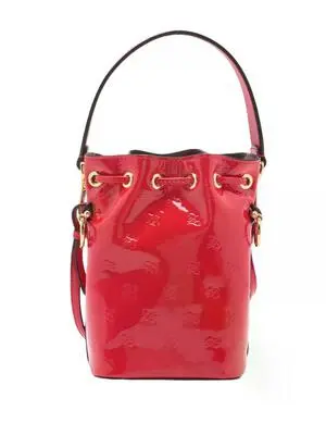 Fendi Mini Patent Mon Tresor Bucket Bag