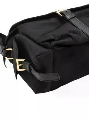 Prada Tessuto Buckle Messenger Bag