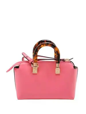 Fendi 2010-2026 Mini Leather The Way Roma Satchel - Pink