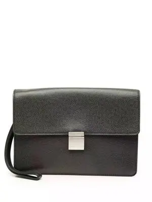 LOUIS VUITTON 2004 Taiga Selenga Clutch Bag