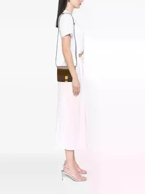 Celine Calfskin Classic Box Crossbody Bag - Brown