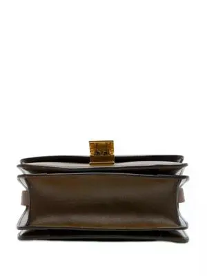 Celine Calfskin Classic Box Crossbody Bag - Brown