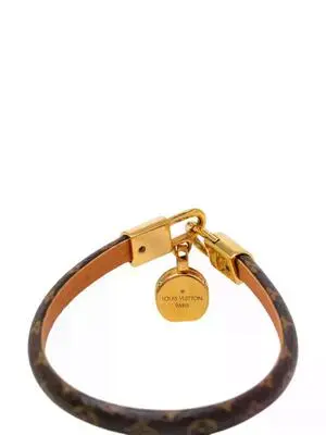 LOUIS VUITTON 2019 Monogram Tribute Charm Bracelet Costume Bracelet