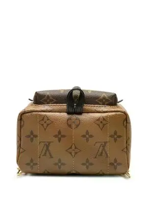 LOUIS VUITTON 2020 Monogram Reverse Mini Palm Springs Backpack