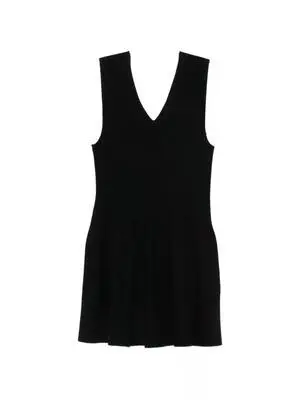 LISA YANG V-neck Mini Dress