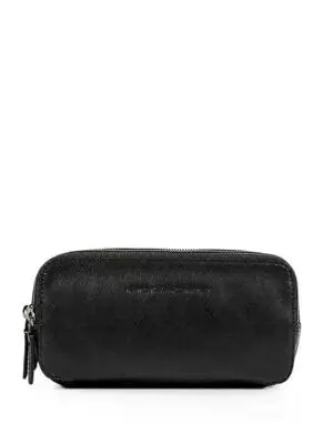 PIQUADRO Zip-around Clutch Bag - Black