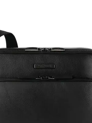 PIQUADRO Leather Shoulder Bag