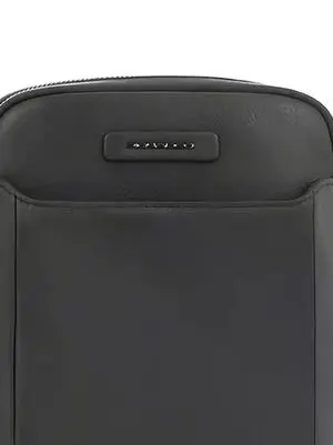 PIQUADRO Logo-plaque Pebbled Backpack