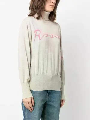 Rossignol Logo Intarsia Merino Wool Blend Jumper