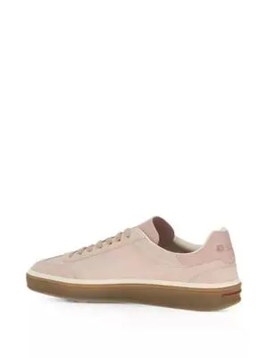Loro Piana Tennis Walk Suede Sneakers - Pink