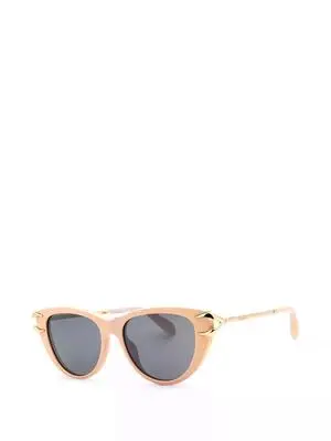 Roberto Cavalli Cat-eye Frame Sunglasses - Neutrals
