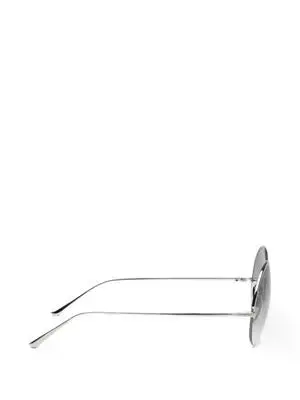 Chimi Pilot-frame Sunglasses - Silver