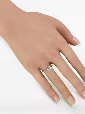 LB EXCLUSIVE Marquise-diamond Ring - Silver