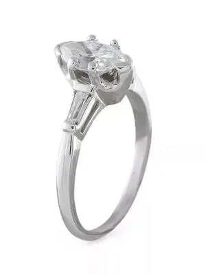 LB EXCLUSIVE Marquise-diamond Ring