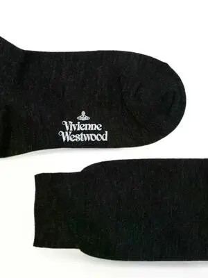VIVIENNE WESTWOOD Orb-embroidered Socks