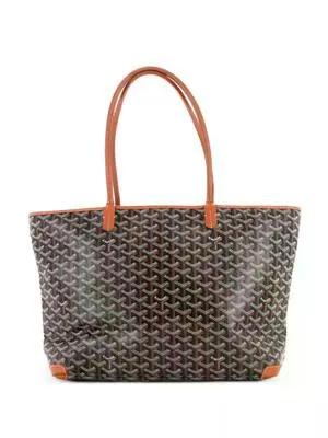 Goyard Artois Tote Coated Canvas Mm Shoulder Bag - Brown
