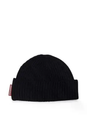 Dsquared2 Ribbed-knit Scarf And Beanie Hat