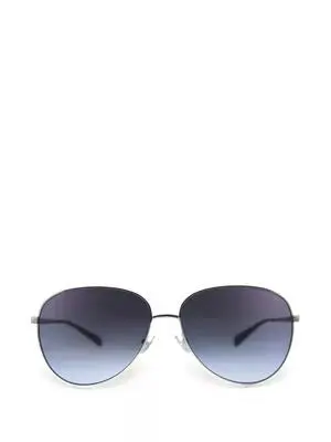 COACH Pilot-frame Tinted Sunglasses - Silver