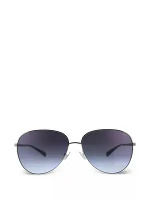 COACH Pilot-frame Tinted Sunglasses - Silver