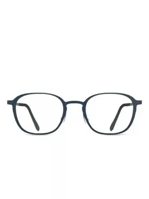 BLACKFIN Lofoten Round-frame Glasses - Blue