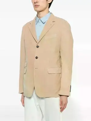 Massimo Alba Corduroy Single-breasted Blazer
