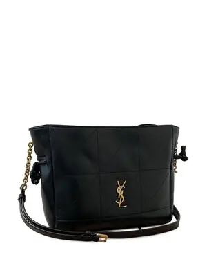 Saint Laurent Jamie Leather Shoulder Bag - Black