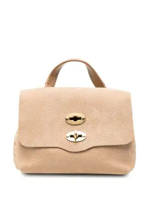 ZANELLATO Postina Jones Baby Leather Handbag - Beige