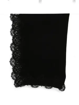 Ermanno Scervino Cashmere Stole - Black
