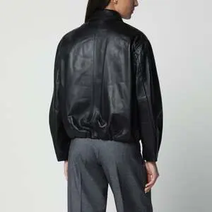 ARMA Melis Leather Bomber Jacket