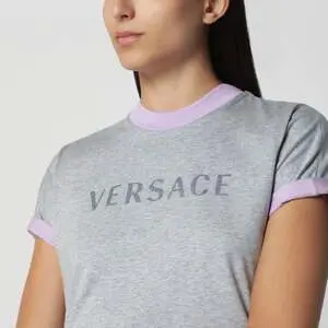 Versace Reversible Cotton Jersey T-shirt