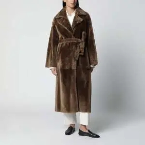 ARMA Brown Rein Reversible Leather Coat