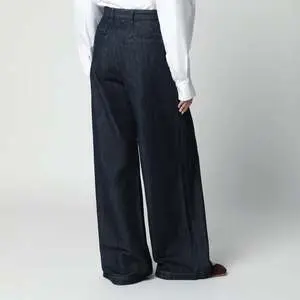 Dries Van Noten Dark Indigo Wide-leg Jeans