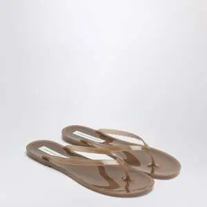 Christopher Esber Jo Thong Sandals In Cola - Brown