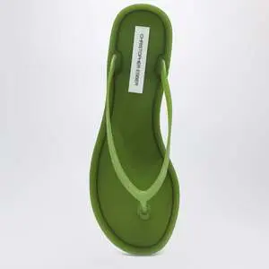 Christopher Esber Jo Thong Sandals In Dypsis - Green