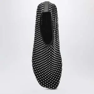 Christopher Esber Embellished Mesh Ballet Flats