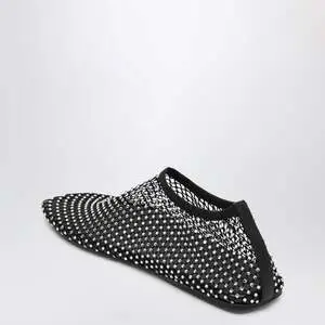 Christopher Esber Embellished Mesh Ballet Flats