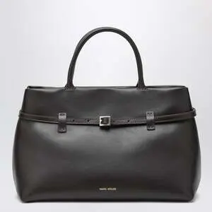 Manu Atelier Le Cambon 35 Bag In Bitter Leather - Brown