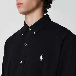 Polo Ralph Lauren Featherweight Mesh Shirt - Black