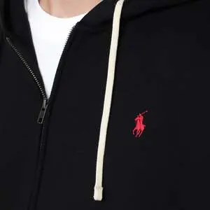 Polo Ralph Lauren Zip-up Hoodie - Black