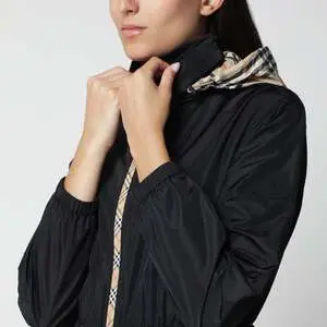 Burberry Lightweight Technical Nylon Zip-up Jacket