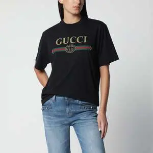 Gucci Cotton And Silk Jersey T-shirt