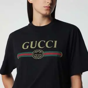 Gucci Cotton And Silk Jersey T-shirt