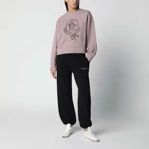Moncler Cotton Sweatshirt With Embroidered Logo
