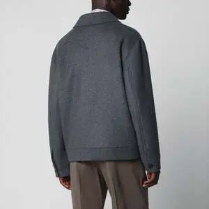 Valentino Garavani Wool And Cashmere-blend Overshirt Jacket
