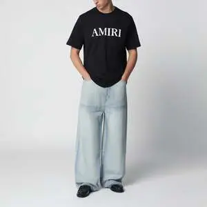 Amiri Washed Wide-leg Jeans