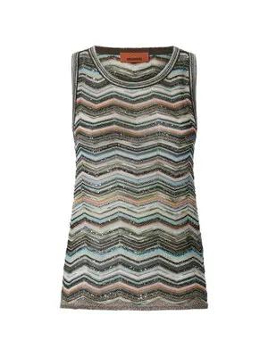 Missoni Zig Zag Motiv Top