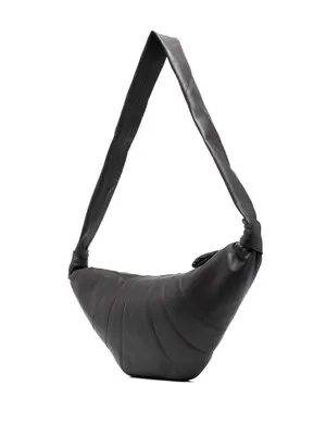 LEMAIRE Croissant Medium Leather Shoulder Bag